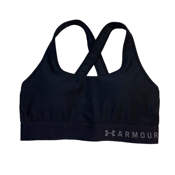 Under Armour | Intimates & Sleepwear | Under Armor Mid Crossback ...